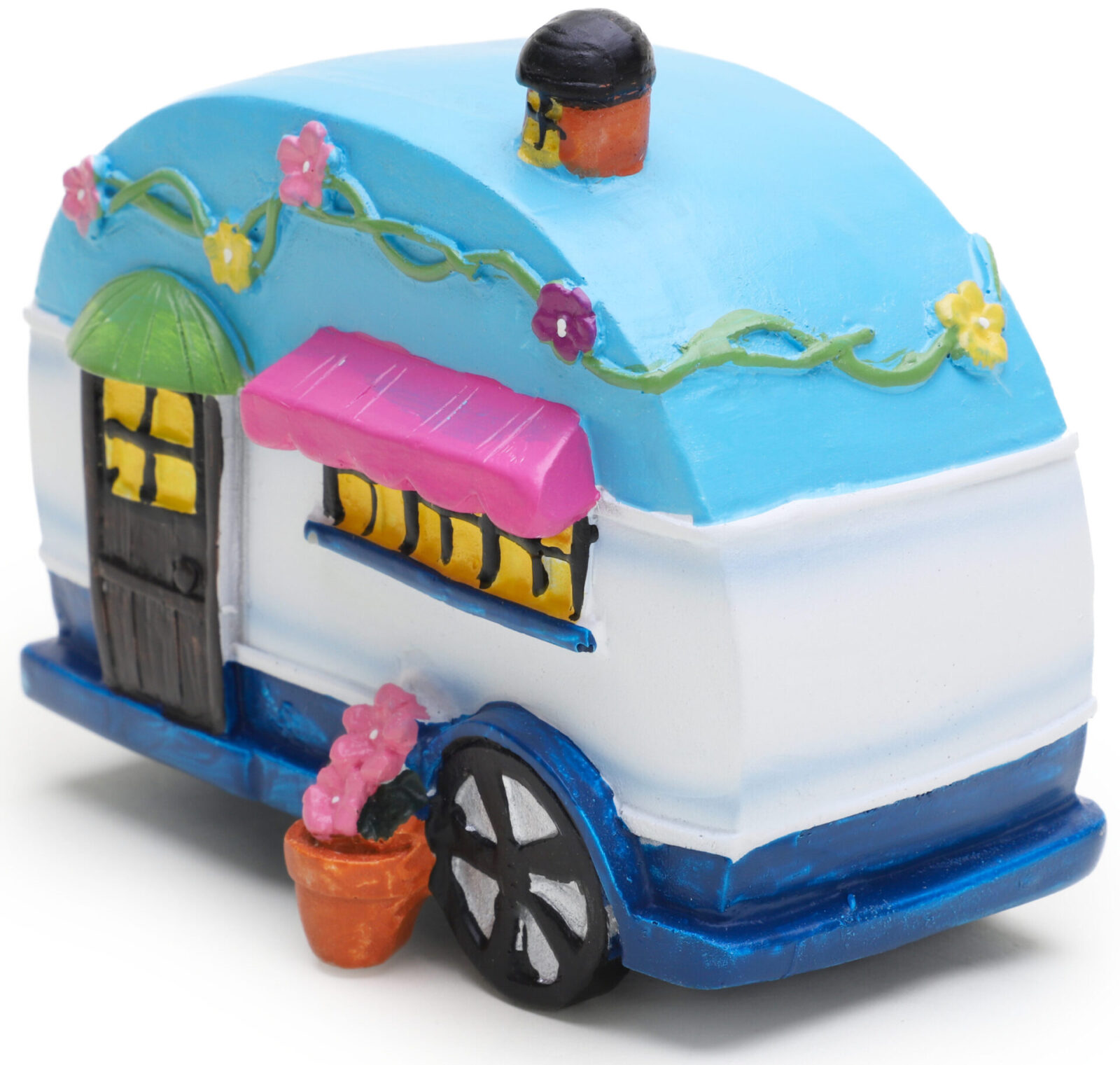 Toyland® 8 Piece Enchanted Garden Fairy Gnome & Caravan Ornament ...