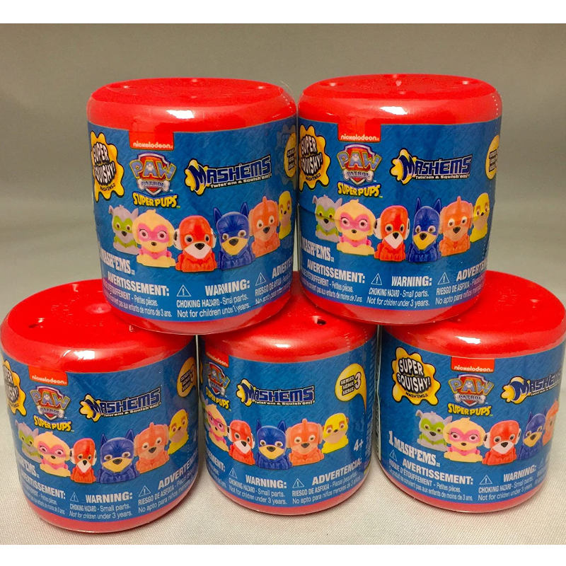 Mashems Paw Patrol Series 3 Super Pups Mash'ems 5 Capsules Bundle - Toyland