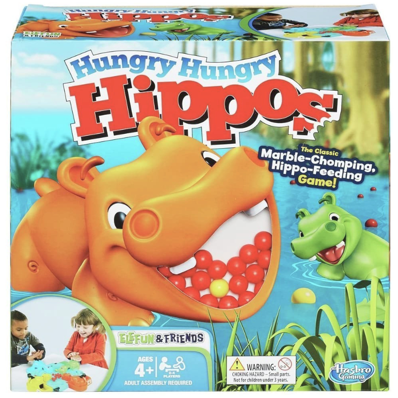 Hasbro Hungry Hungry Hippo Tabletop Game - Toyland