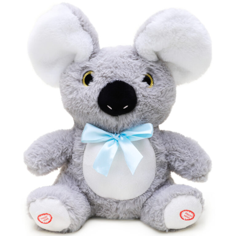 Toyland® 30cm Peekaboo Koala Plush Soft Toy - Dual Function Animated ...