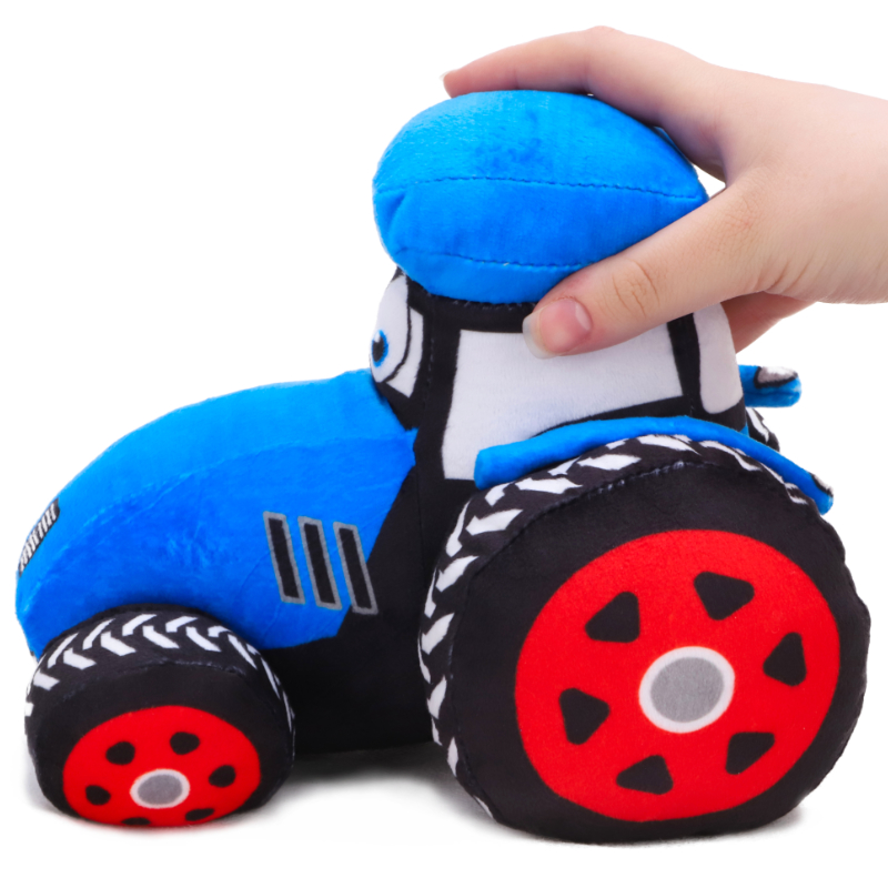 Toyland® 21cm (8 Inch) Plush Farm Tractor - 1 At Random - Boys Bedroom ...