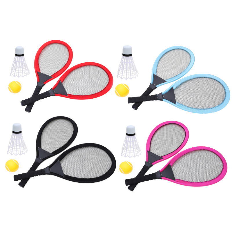 65cm Jumbo Tennis & Badminton Set - 2 Giant Rackets With Giant ...