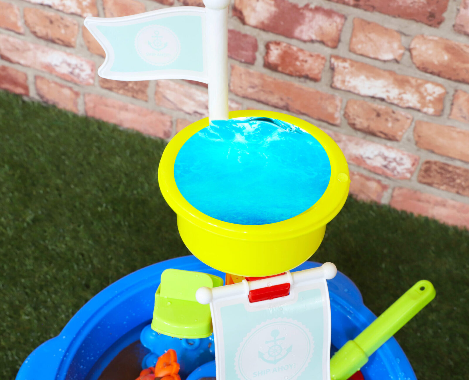 Toyland® Ships Ahoy Pirate Theme Sand & Water Table - Garden Toys ...