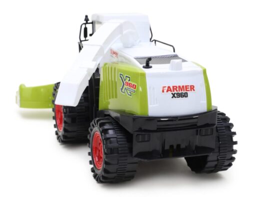 32cm Friction Powered Green Silage Forager Harvester - Farm Toys - Toyland