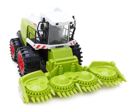 32cm Friction Powered Green Silage Forager Harvester - Farm Toys - Toyland
