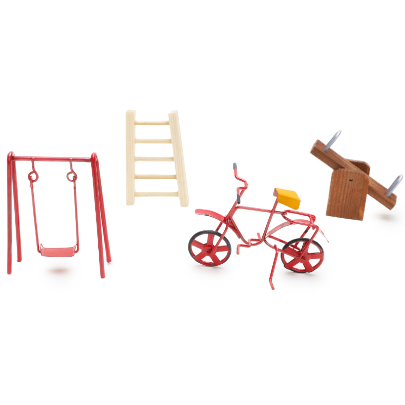 Toyland® Fairy / Dolls House Accessory Set - 4 Piece Playtime Set ...