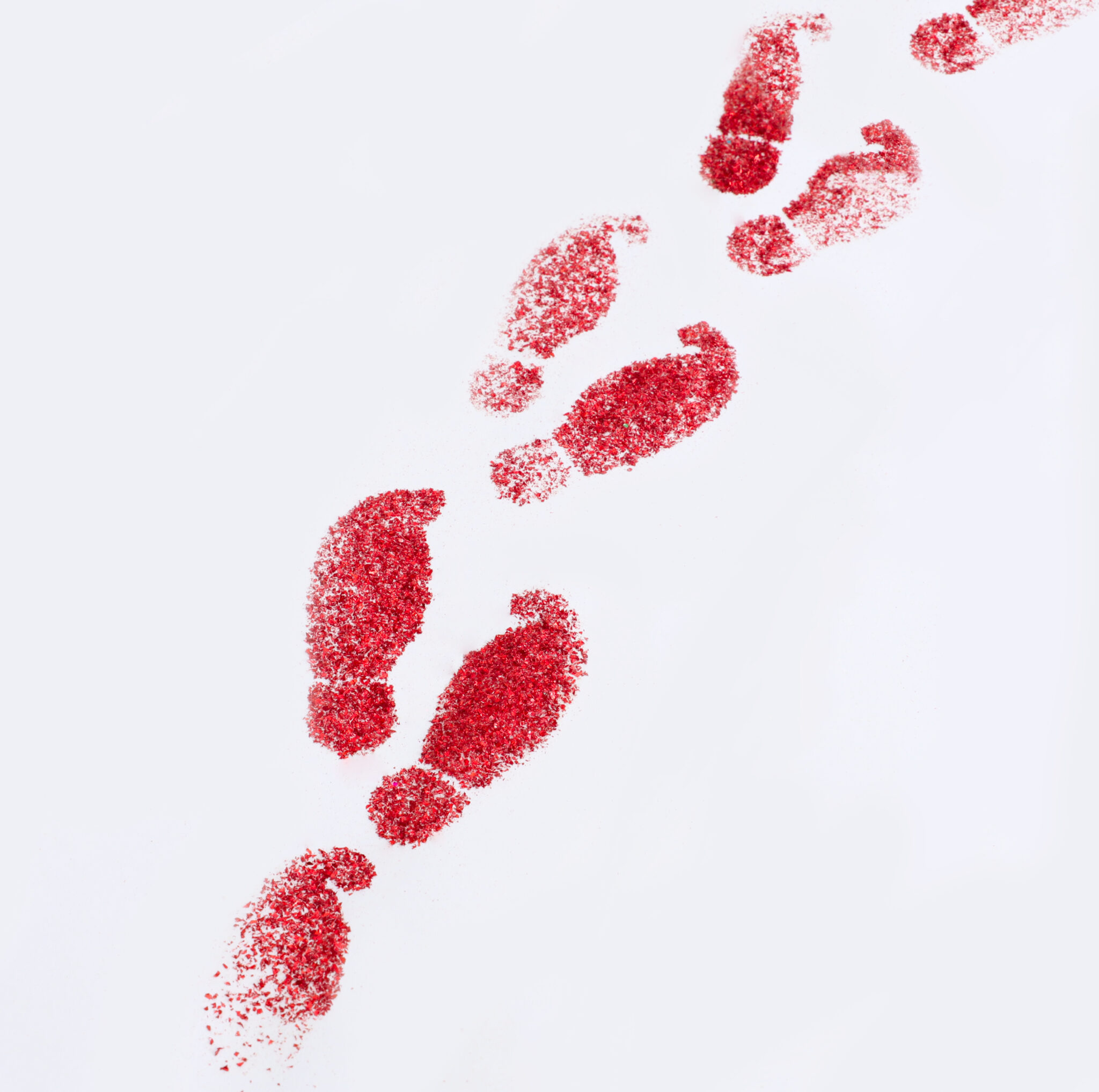 Elf Footprint Stencils - Pack Of 2 - Create Naughty Elf Footprints ...