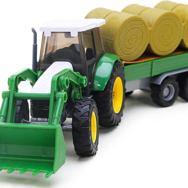 Toyland® Tractor & Trailer Set 1:32 Scale - Diecast - Boys Vehicle Play ...