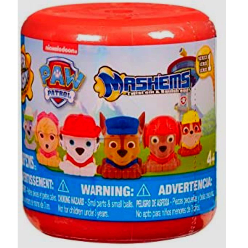 Nickolodeon Paw Patrol Super Pups Mash'ems Series 3 (1 Blind Capsule ...