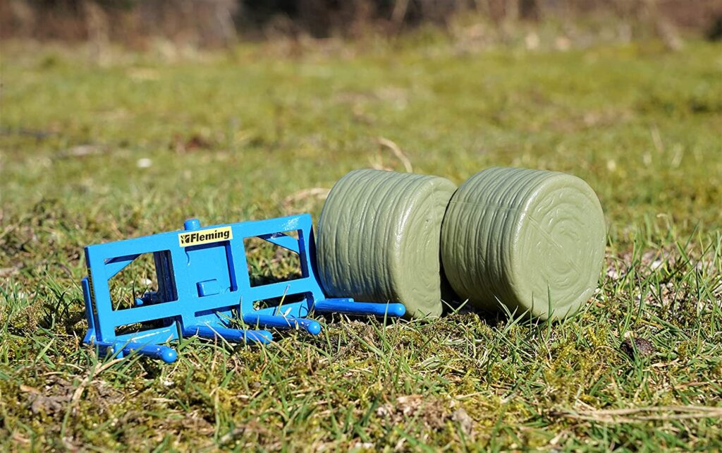 Britains 43265 1:32 Fleming Bale Lifter, Tractor Toy - Toyland