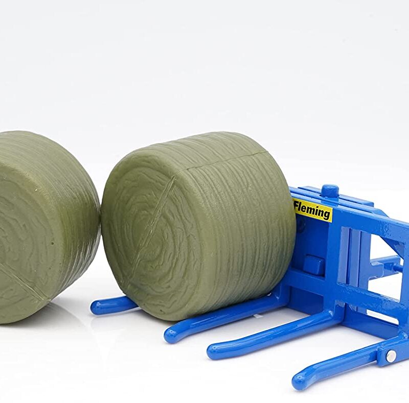 Britains 43265 1:32 Fleming Bale Lifter, Tractor Toy - Toyland