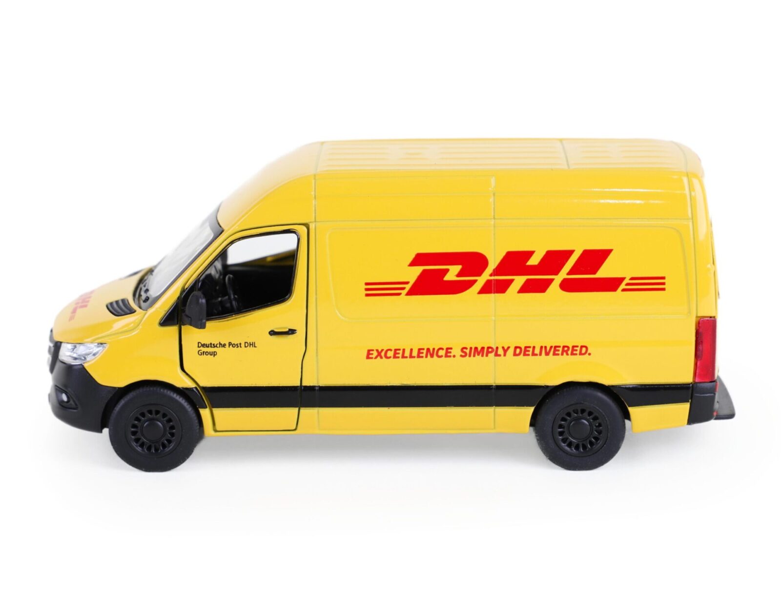 DHL Pull Back & Go MB Sprinter Van - Toyland