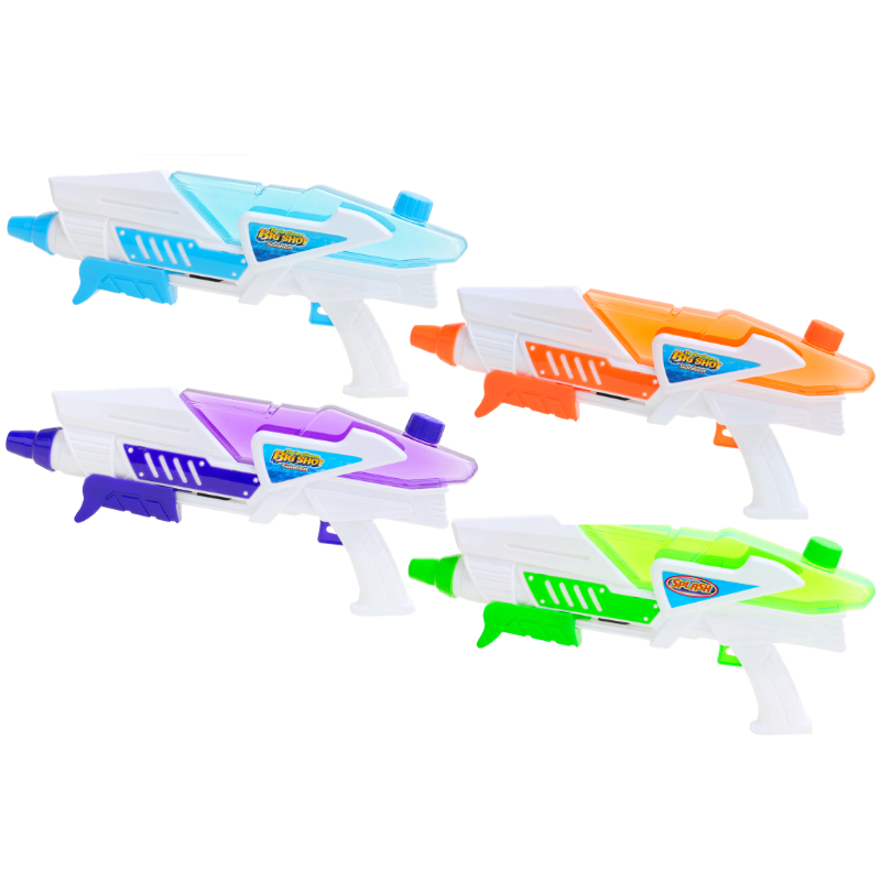 Hydro Storm Big Shot Soaker - 36cm Pump Action Triggered Water Gun - 4 ...