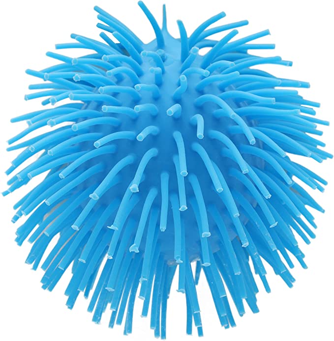 Pack Of 2 - 10cm Squeezee Goo Novelty Fuzzy Balls – 3 Colours Available ...