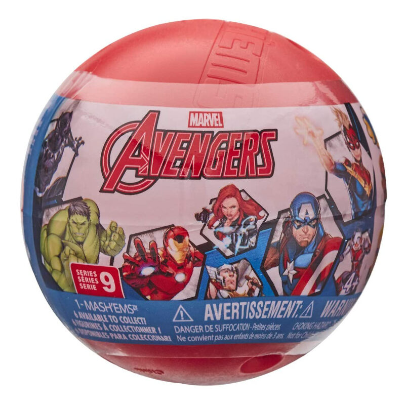 Mash'Ems MARVEL AVENGERS Collectable Squishy Characters, Marvel ...