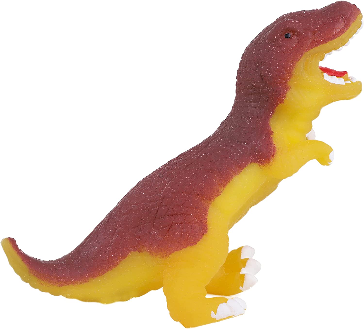16cm Stretchy Dinosaur Toys - T-Rex - Spinosaurus - Dilophosaurus ...