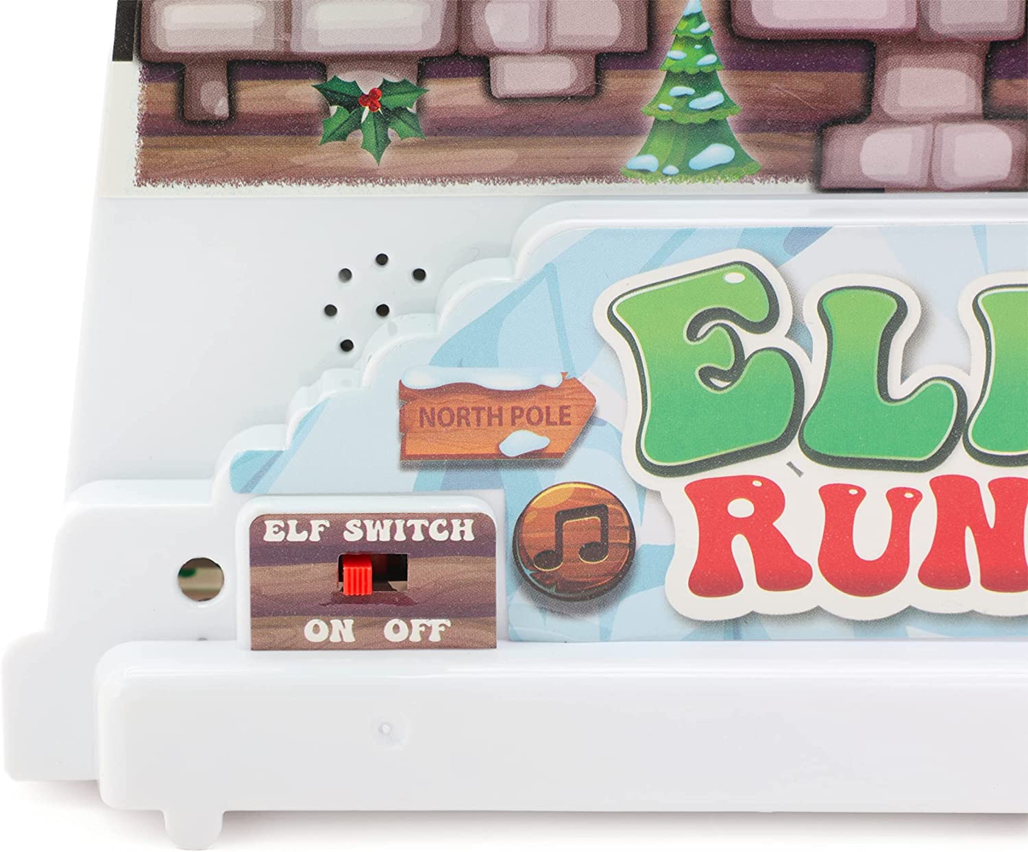 Toyland® Musical Light Up Elf & Santa Run Game - Christmas Games ...