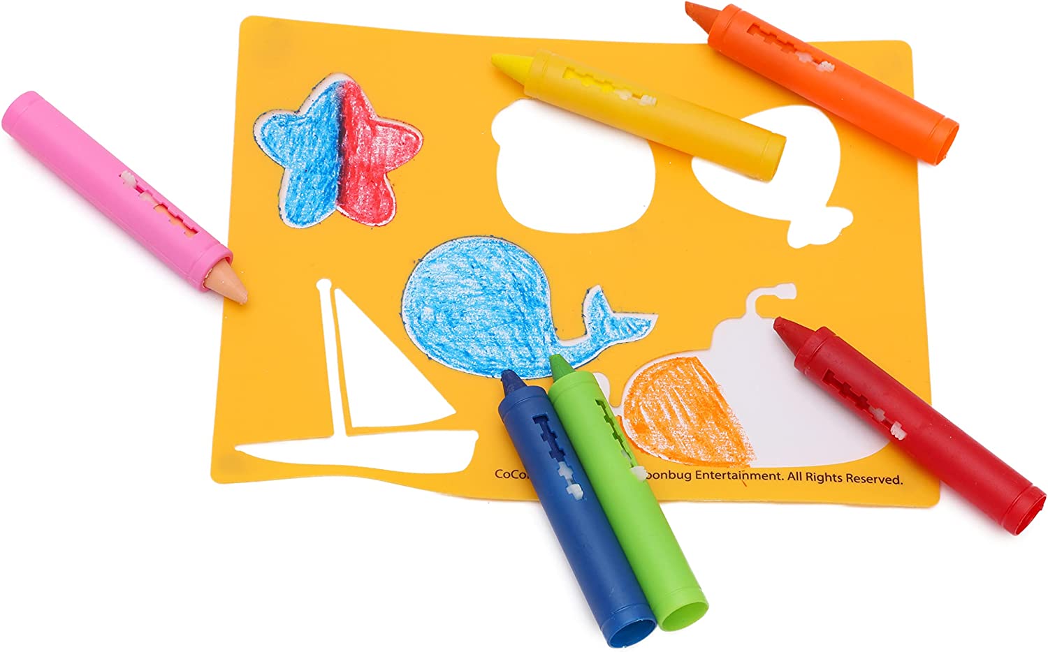 Cocomelon Bathtime Playset Featuriing Memory Match Game & Crayon ...