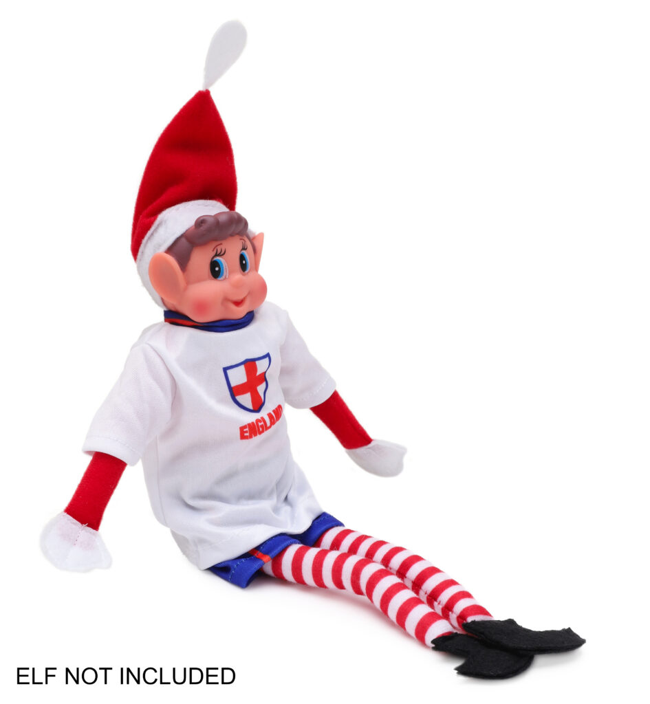 Toyland® Novelty Elf England Football Outfit - Clothing Accessories for ...