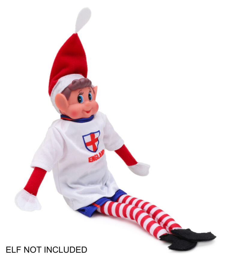 Toyland® Novelty Elf England Football Outfit - Clothing Accessories for ...