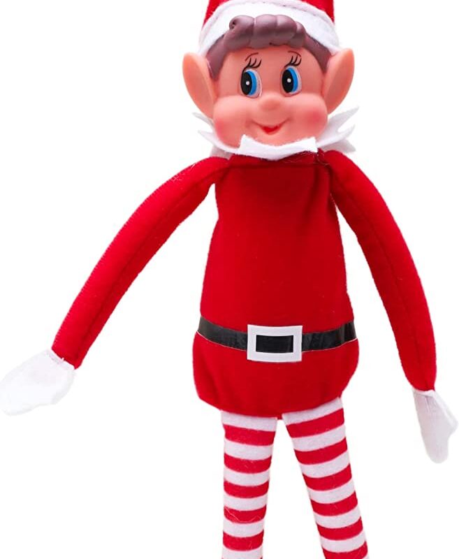 Girl Elf On The Shelf Elves Behavin Badly Table Top Finger Football ...