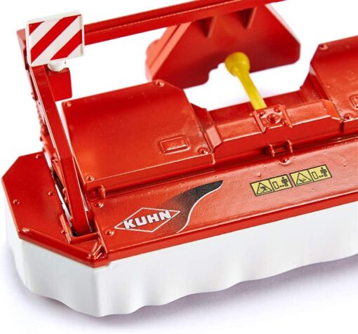 siku 2461, Kuhn Front Mower, 1:32, Metal/Plastic, Red/White, Suitable ...