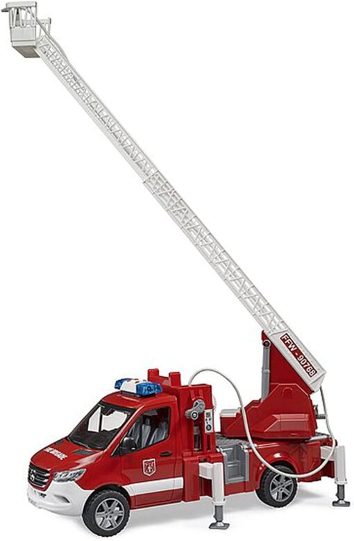 Mercedes Benz Sprinter Fire Engine with Ladder and Waterpump - Toyland