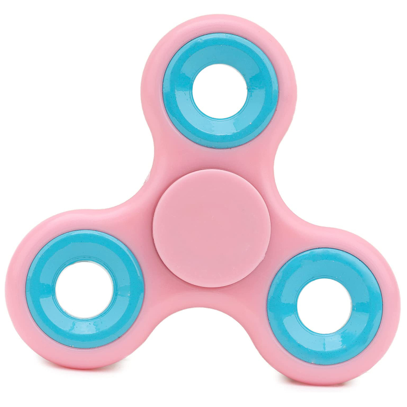 Fidget Hand Spinner - Stress and Anxiety Relief - Assorted Colours ...