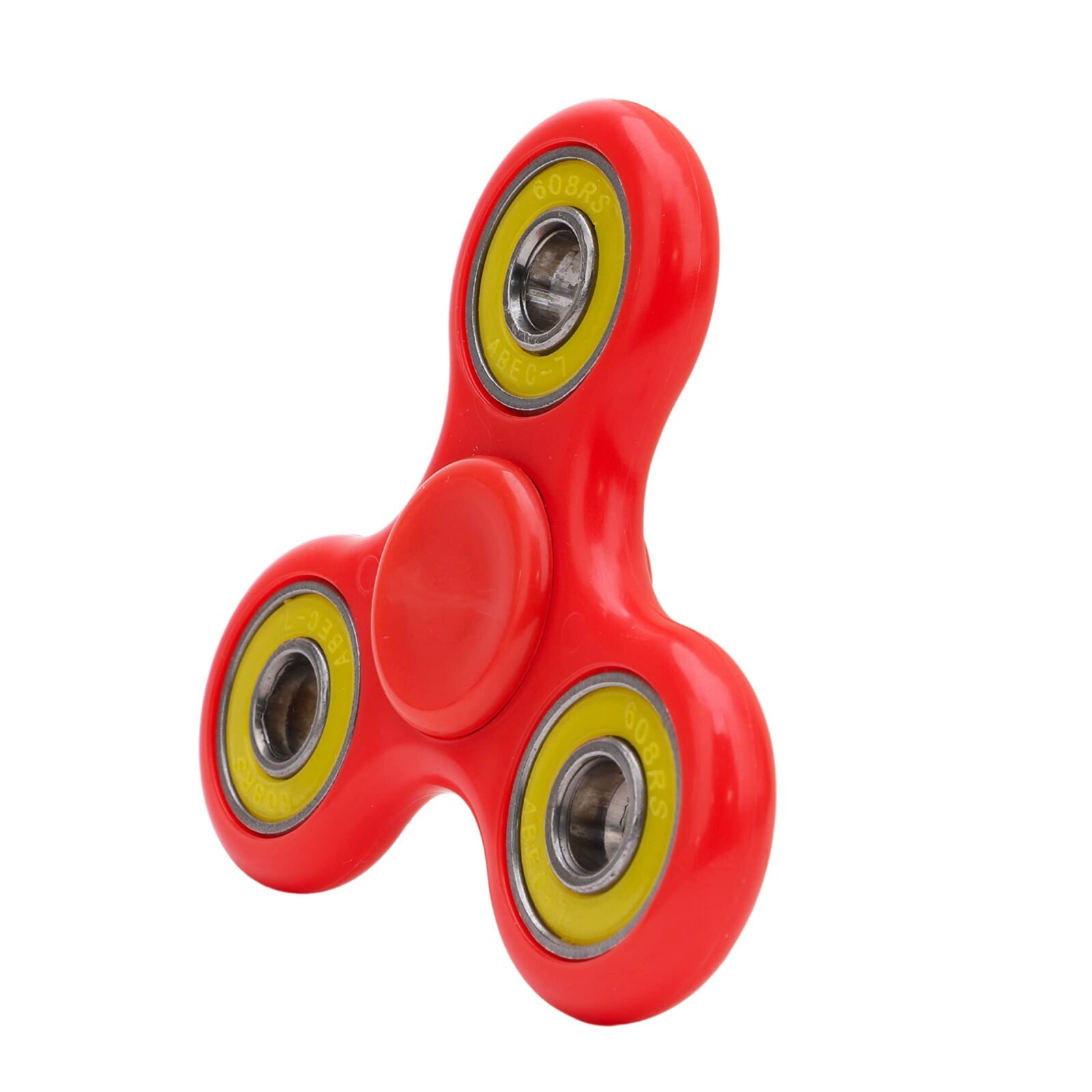 Fidget Hand Spinner - Stress and Anxiety Relief - Assorted Colours (Red ...