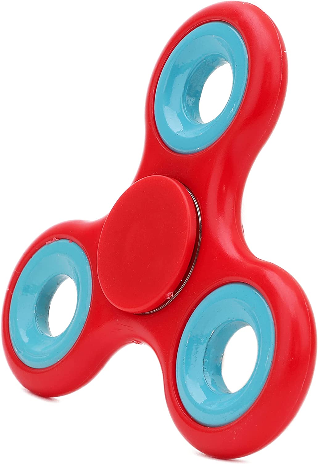Fidget Hand Spinner - Stress and Anxiety Relief - Assorted Colours (Red ...