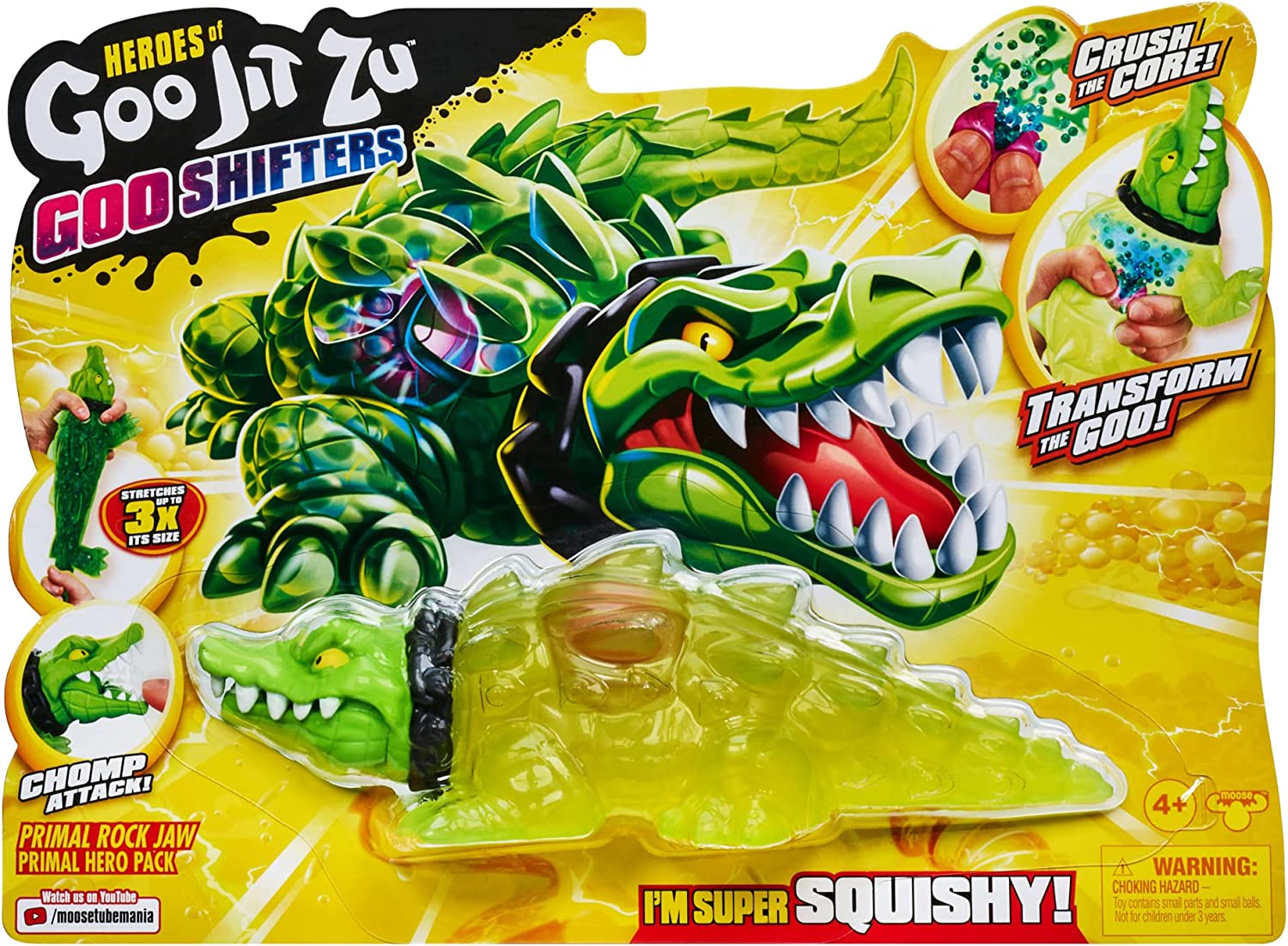 GOO JIT ZU GOO Shifter Primal Pack Alligator - Toyland