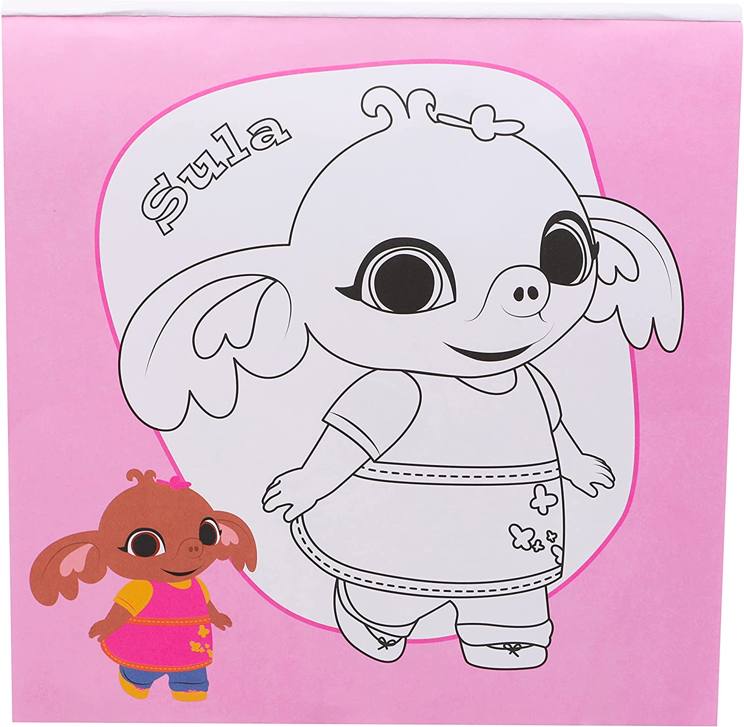 Pack Of 2 - Bing Colouring Books - Copy Colour & Colour In The Line ...