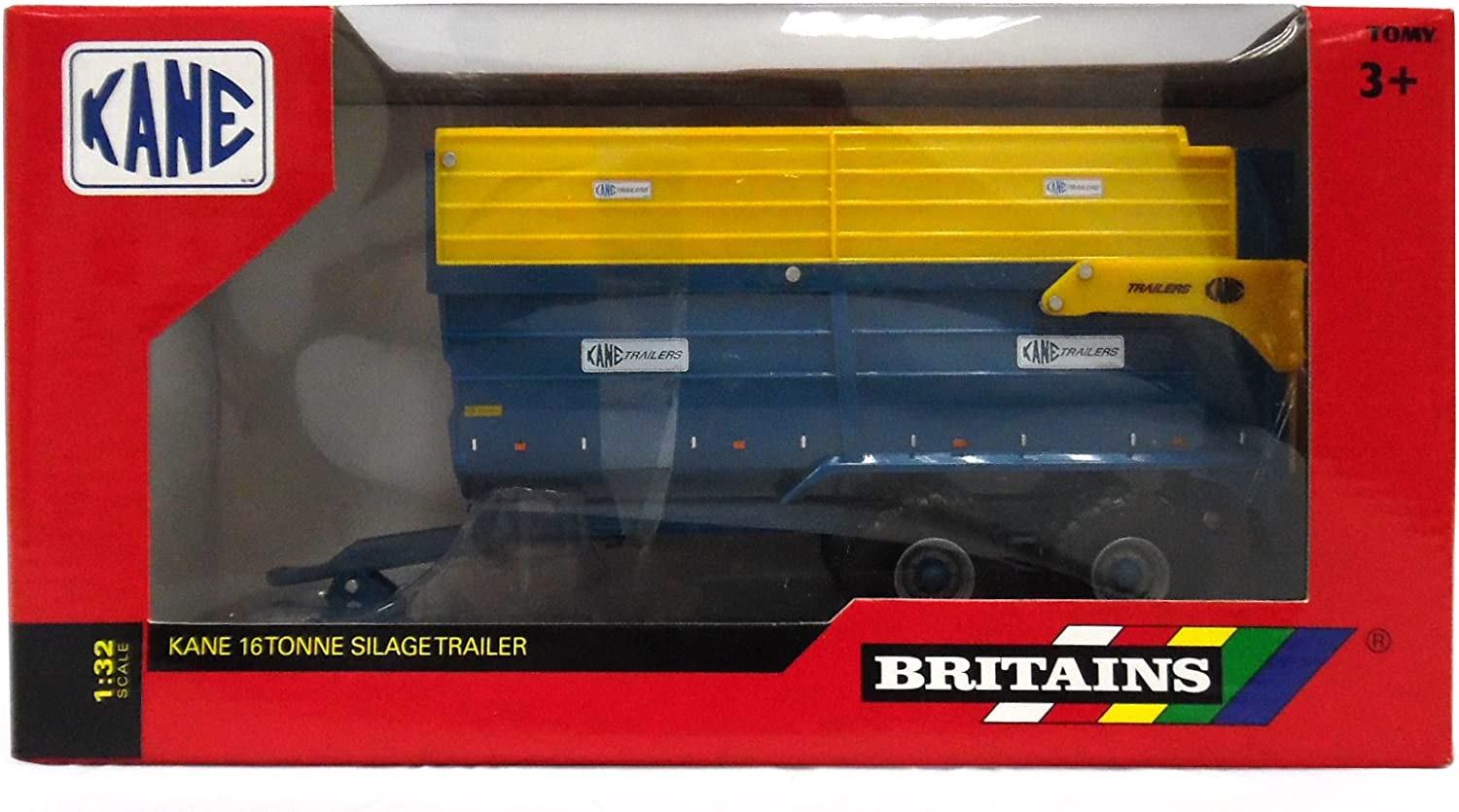 Britains 1/32 Kane 16 Tonne Silage Trailer, Multicoloured, 42700 - Toyland