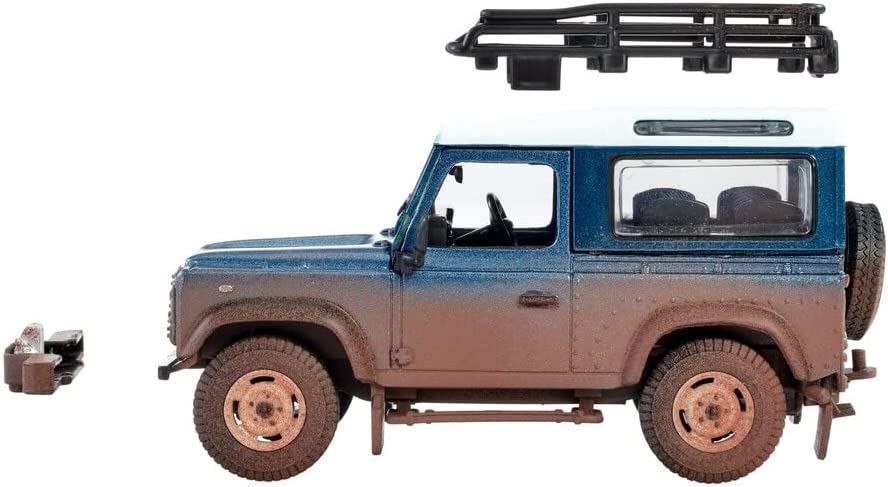 Britains Muddy Land Rover Defender, Farm Toy Accessory, Compatible 1:32 ...