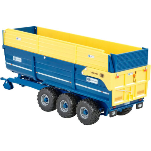 Britains Kane Tri-Axle Halfpipe Silage Trailer, Farm Toys for Children ...