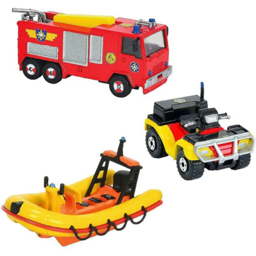 Fireman Sam vehicle set – Assorted Colours - Toyland