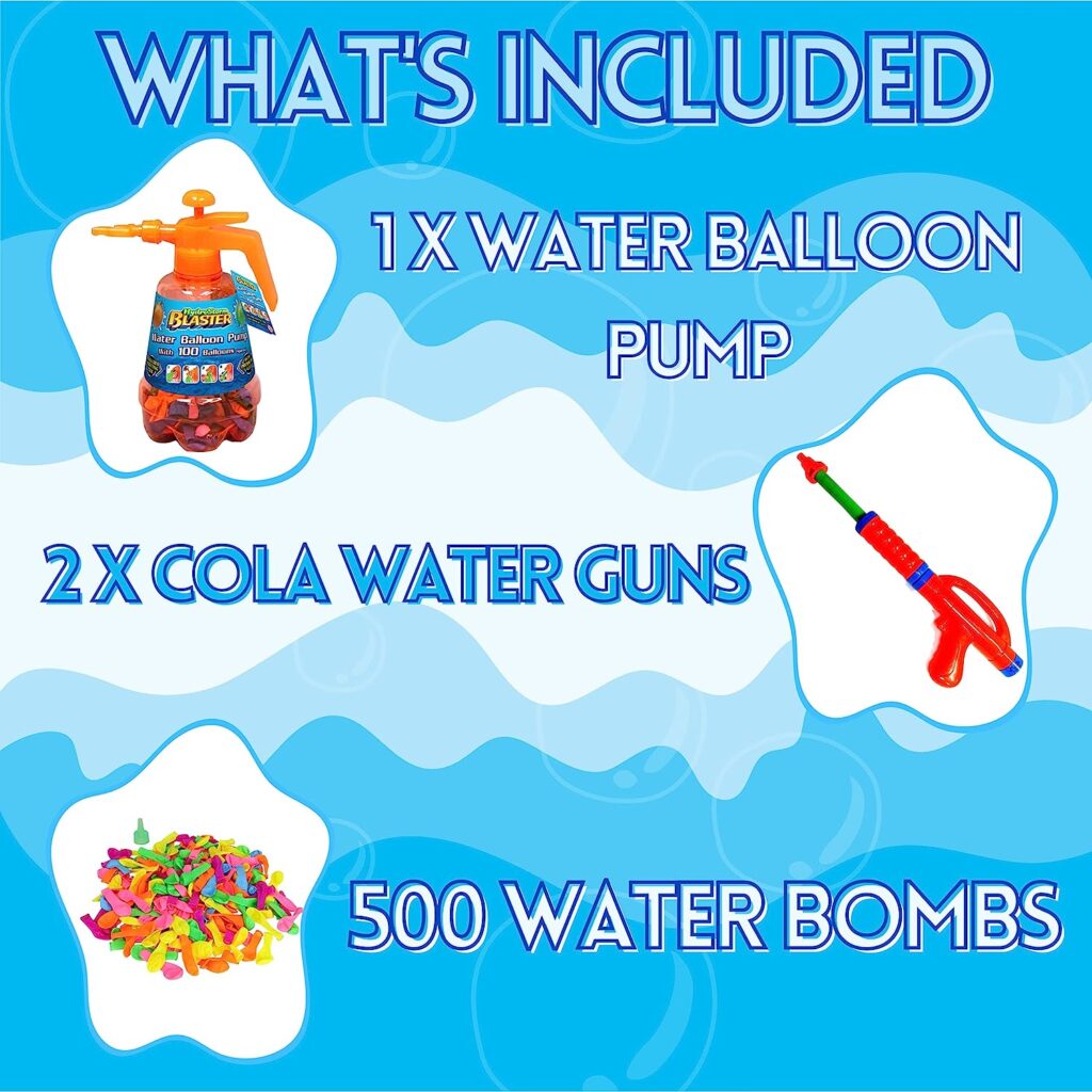 Toyland® Ultimate Summer Water Fight Pack – Outdoor Family Fun Activity ...