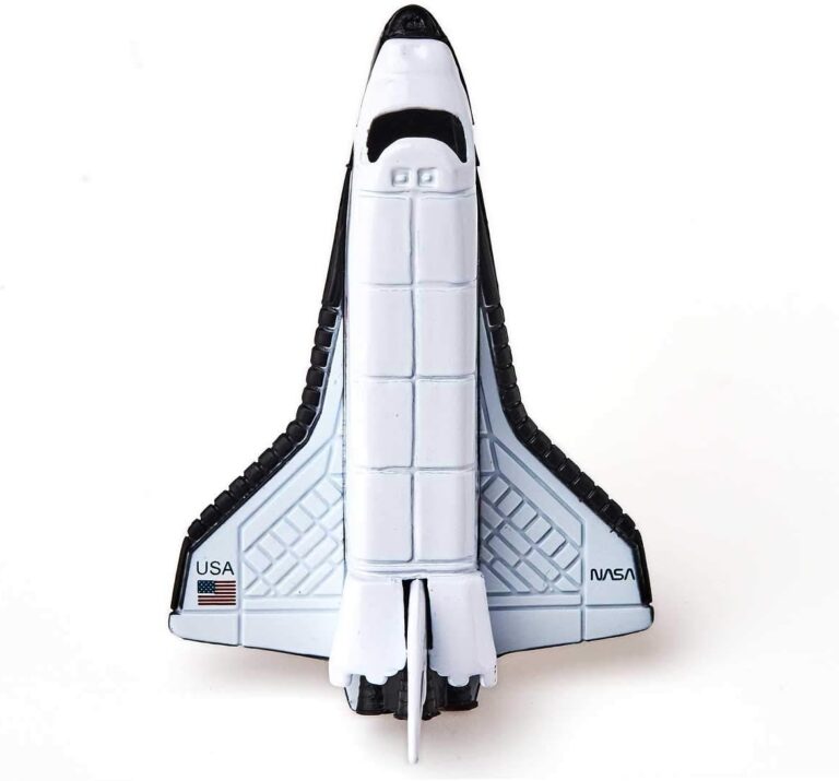 Siku Space Shuttle, Metal/Plastic, White, Plastic Wheels - Toyland