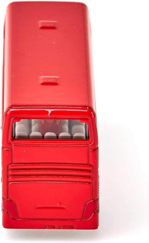 Siku Double-Decker Bus, Metal/Plastic, Red - Toyland