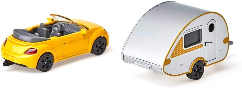 Siku Car with Trailer Caravan - Toyland