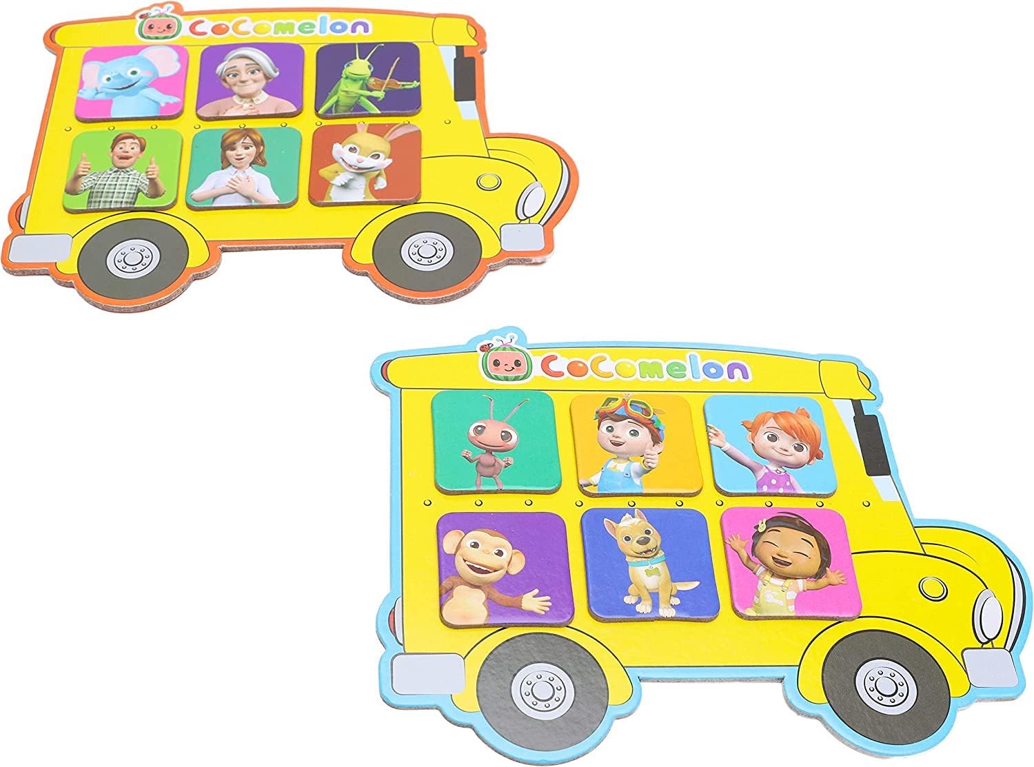 Toyland® Cocomelon Toddler 3 Game Bundle - Shopping Game, Playing Cards ...