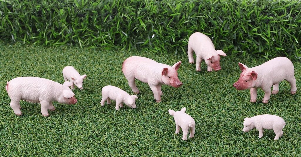 1:32 Scale Farmyard Animals Set - The Farm Collection - Collectable ...