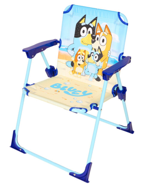 3.9ft Bluey Table & Chairs Patio Set - 1 Table, 2 Chairs & 1 Parasol - Children's Outdoor ...