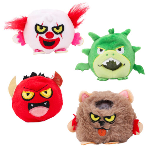 8cm Scary Halloween Jelly Squeezers - Children's Novelty Squeeze Toys ...