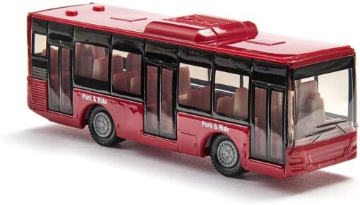 siku 1021, City Bus, Metal/Plastic, Red, Versatile, Toy vehicle for ...