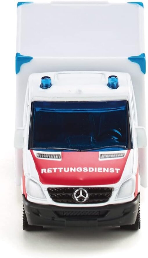siku 1536, Ambulance, Metal/Plastic, Red/Yellow/White, Versatile, Toy ...