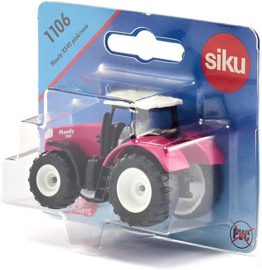 siku 1106, Mauly X540, Metal/Plastic, Pink, Toy Tractor for Children ...
