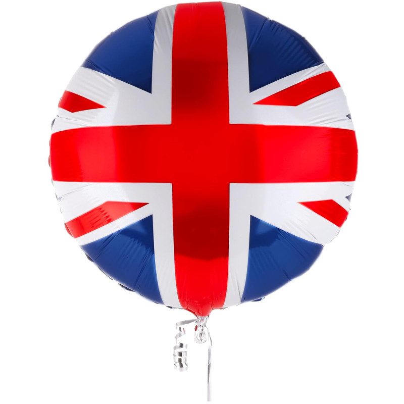 45cm (18") Round Union Jack Foil Balloon - Toyland