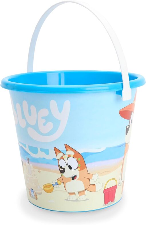 Bluey & Bingo 6 Piece Bucket & Spade Set With Watering Can - Sand ...